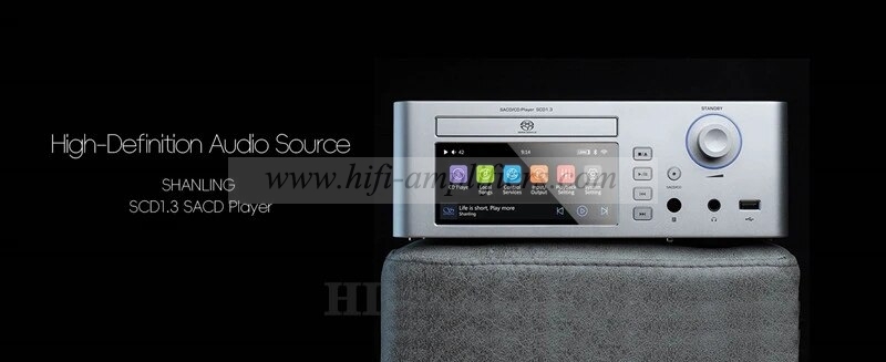 SHANLING SCD1.3 SACD CD Player Hi-Res Audio Sanyo HD870 ME1389EE system AK4499EX AK4191 DAC ...