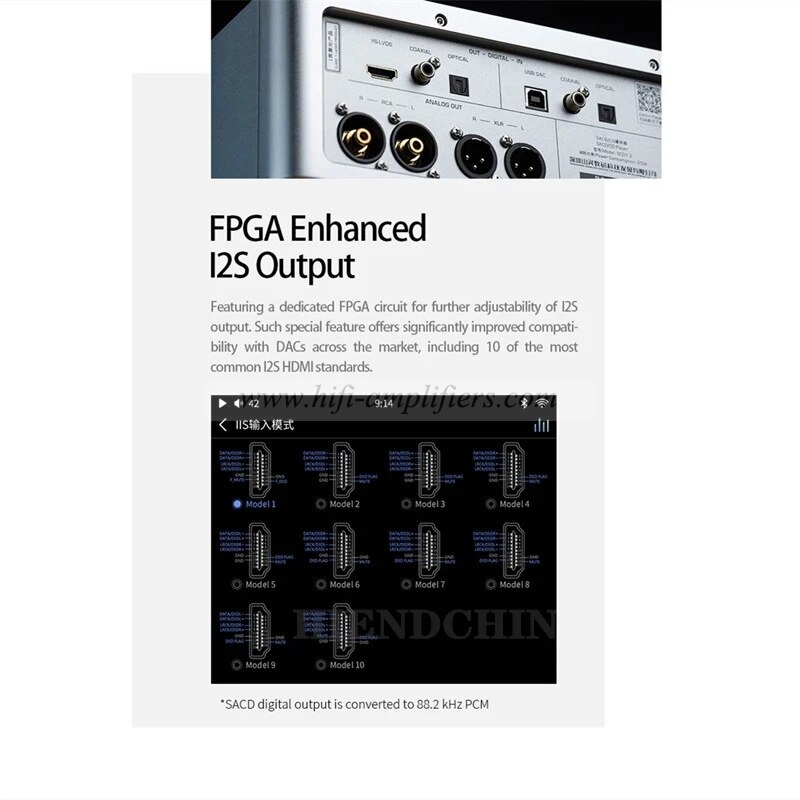 SHANLING SCD1.3 SACD CD Player Hi-Res Audio Sanyo HD870 ME1389EE system ...