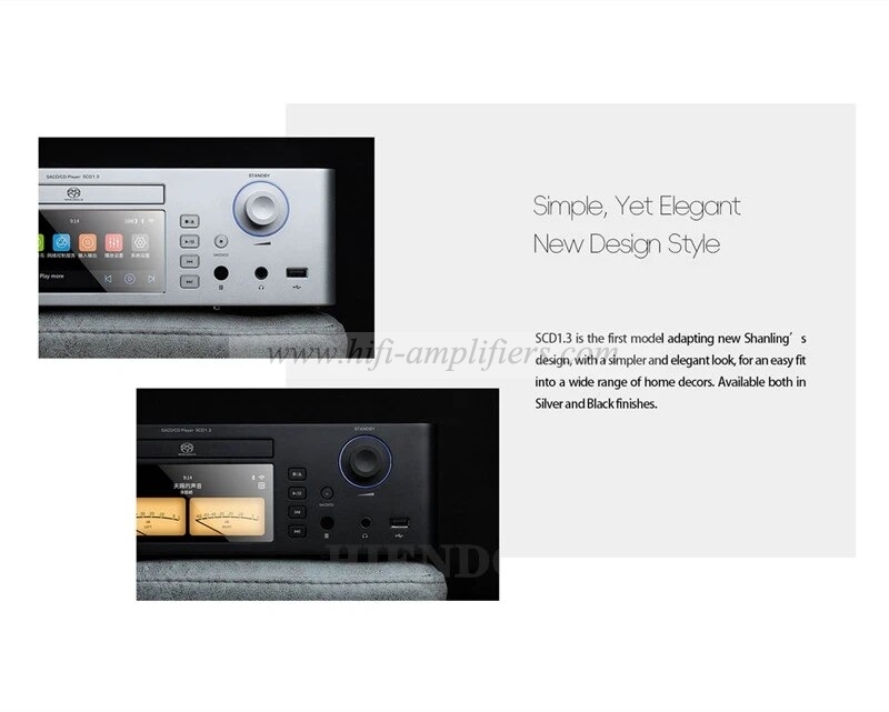 SHANLING SCD1.3 SACD CD Player Hi-Res Audio Sanyo HD870 ME1389EE system ...